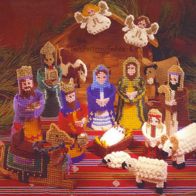 Nativity Figures Plastic - Etsy