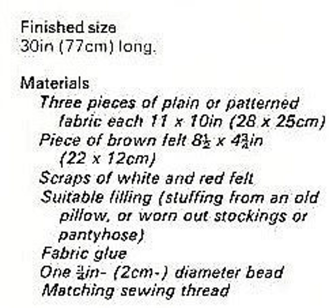 Vintage Sewing Pattern 30 Dachshund Dog Draft Stopper - Etsy