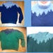 Vintage Knitting Pattern Starry Night Picture Sweater PDF Instant ...