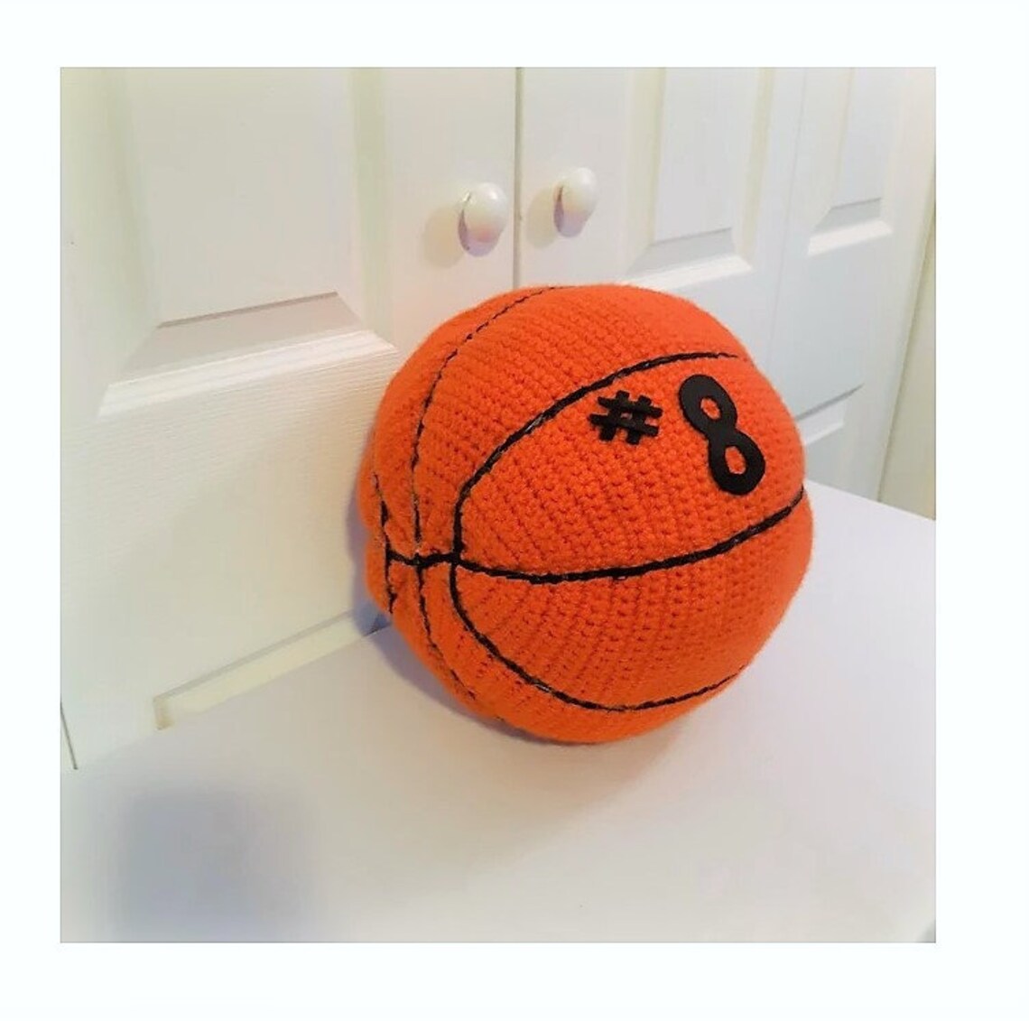 Vintage Crochet Pattern Basketball Sports Ball PDF Instant - Etsy