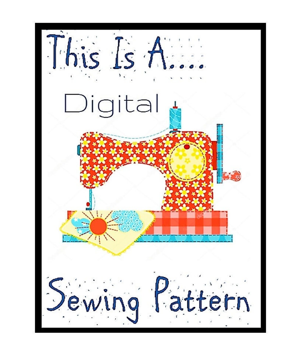 Vintage Sewing Pattern Calico and Lace Fabric Turkey - Etsy