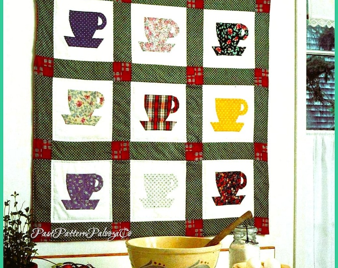 Quilted Teacup - PDF Pattern 9 - Etsy Canada