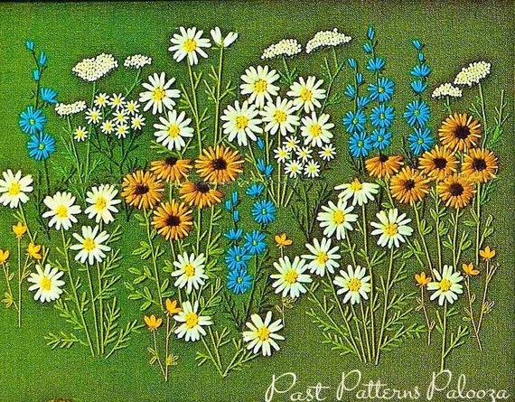 Daisy Field Vintage The Flower Fields Filled With More Than Just