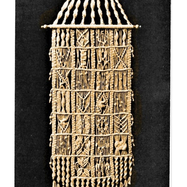 Beaded Wall Hanging - Etsy