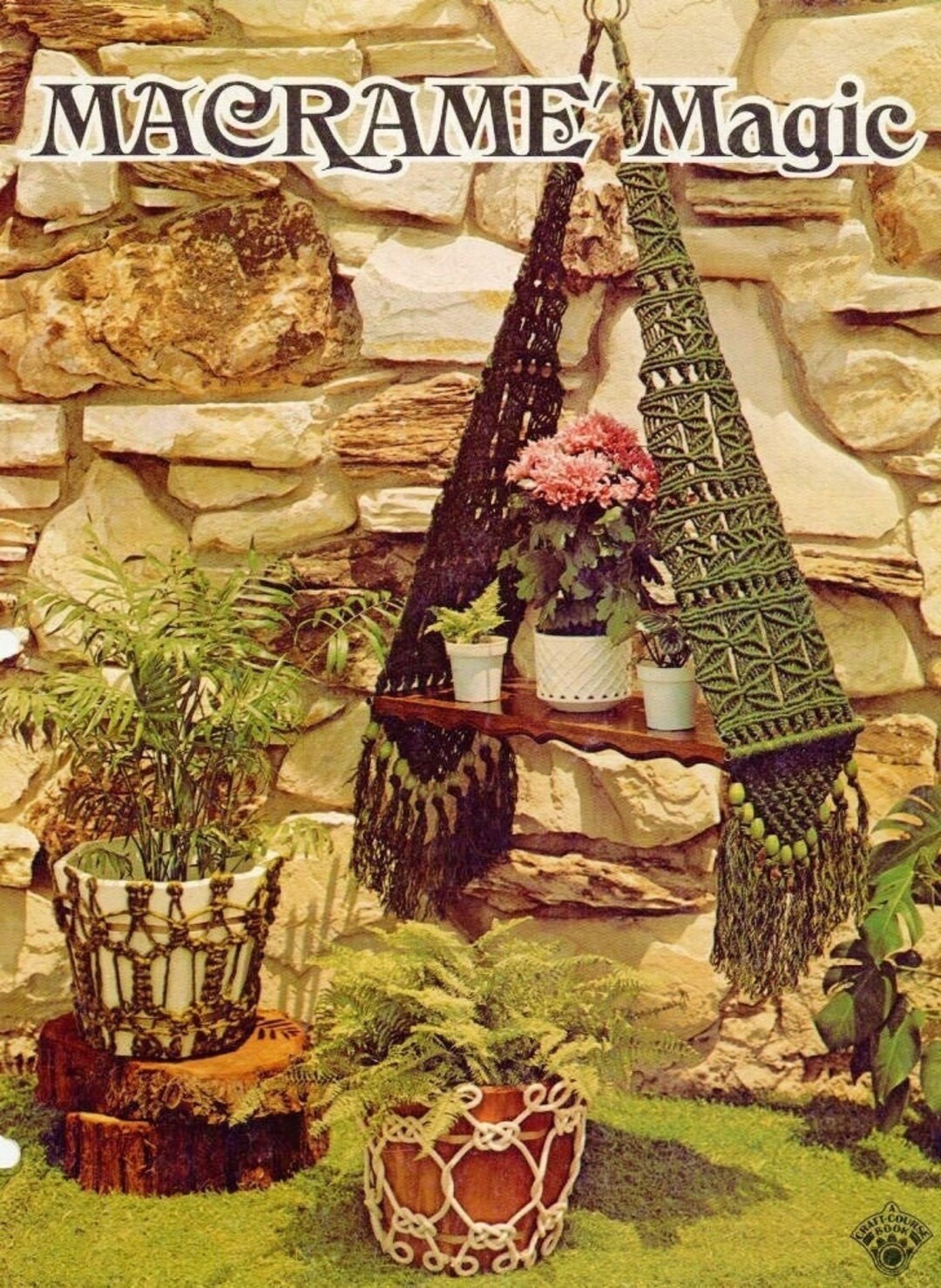 Vintage Macrame Pattern Book Macrame Magic PDF Instant Digital Download ...
