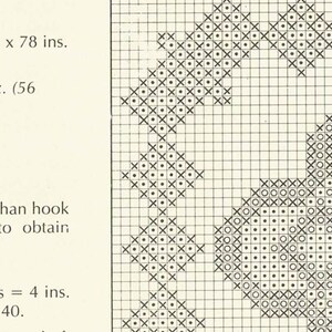 Vintage Crochet Navajo Afghan Pattern PDF Instant Digital Download ...