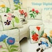 Vintage Sewing Pattern 20 Wildflower Applique Pillows 8 - Etsy