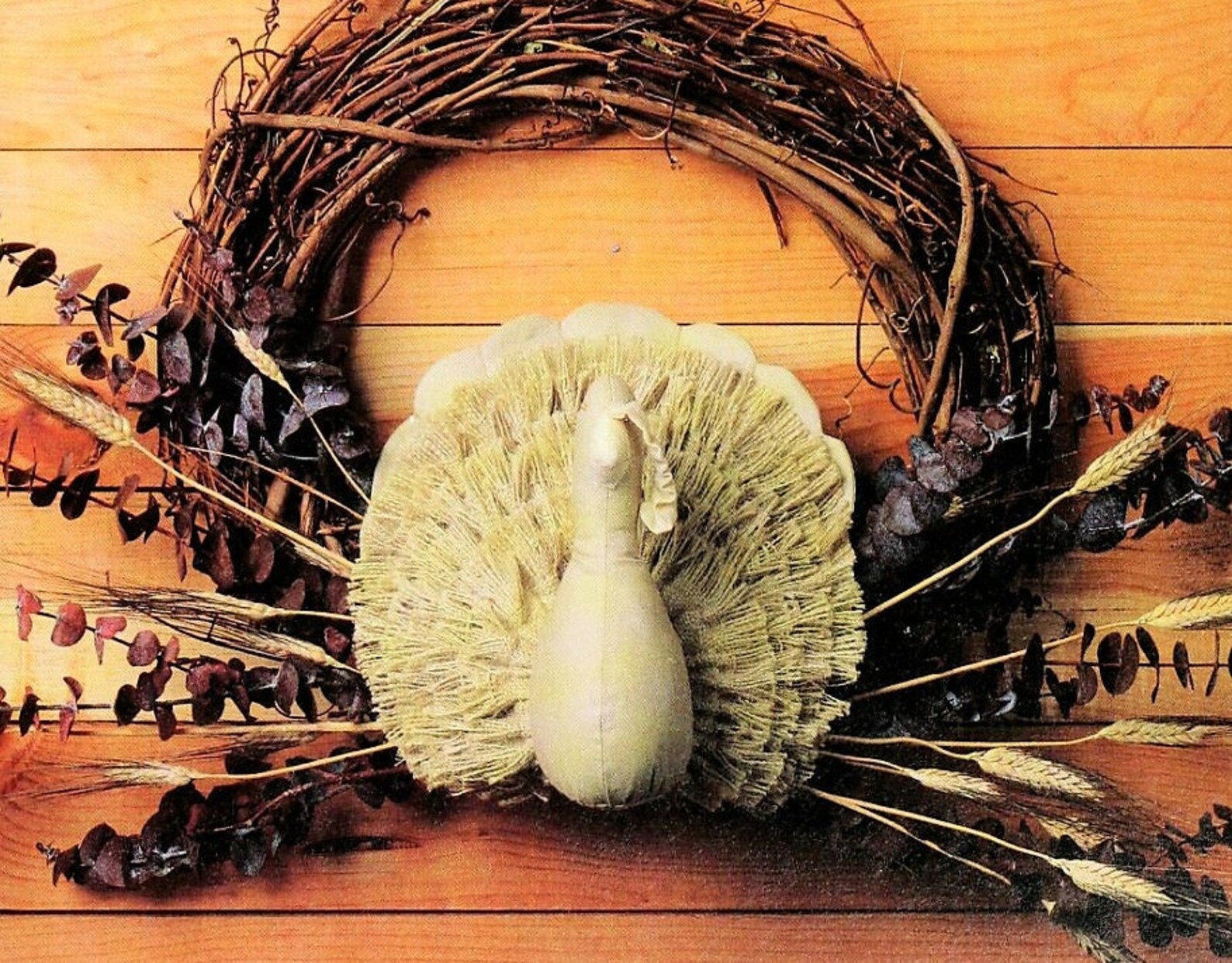 Vintage Sewing Pattern 10" Fabric Thanksgiving Turkey PDF Instant ...