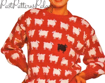 Black Sheep Sweater - Etsy