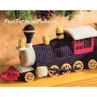 Train Crochet Amigurumi Pattern PDF – Crochet Toy Pattern for Kids ...