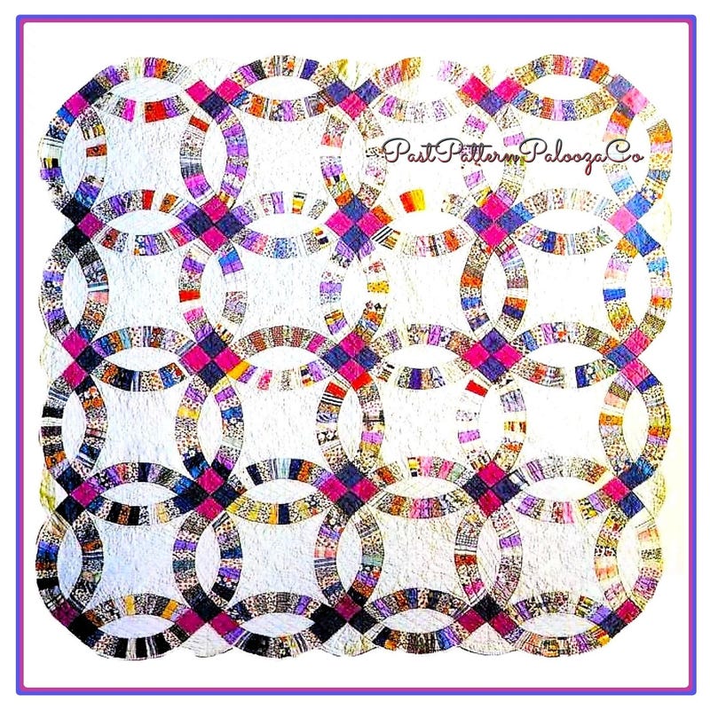 Wedding Ring Quilt - Etsy