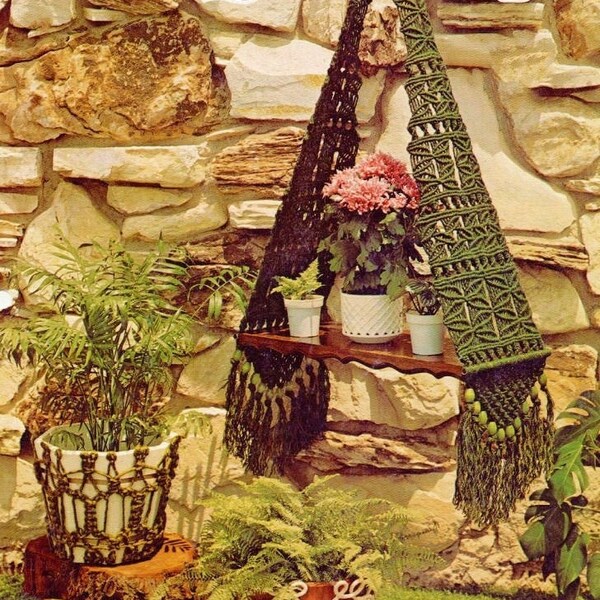 Macrame Pot Cover - Etsy