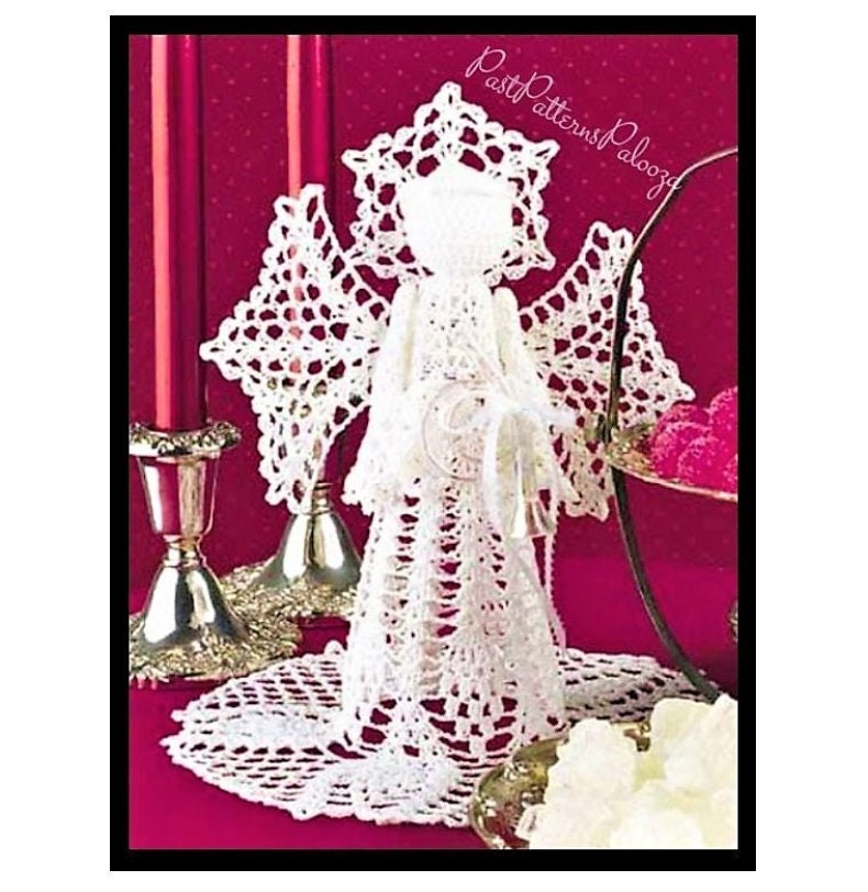 Vintage Thread Crochet Pattern 9 Christmas Angel - Etsy