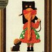 Vintage Crewel Embroidery Patterns Cute Kitsch Girls Old Fashioned ...