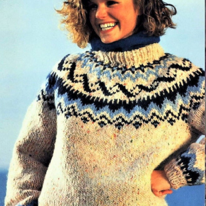 Vintage Ski Sweaters Knit - Etsy