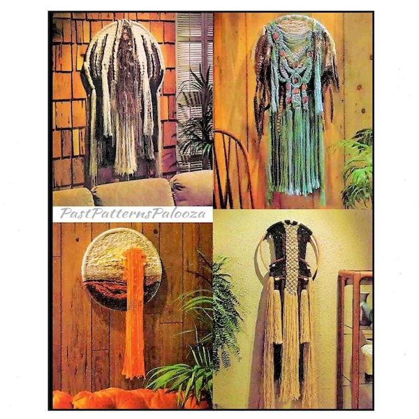 Round Macrame Wall Hanging - Etsy