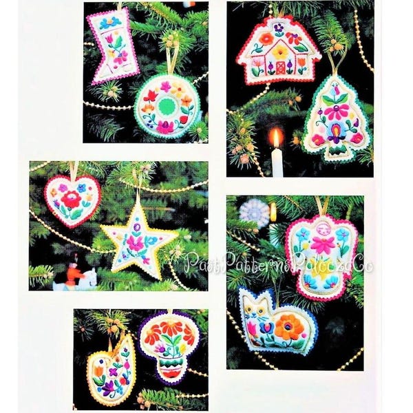 Felt Embroidered Designs - Etsy