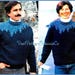 Vintage Knitting Pattern Starry Night Picture Sweater PDF Instant ...