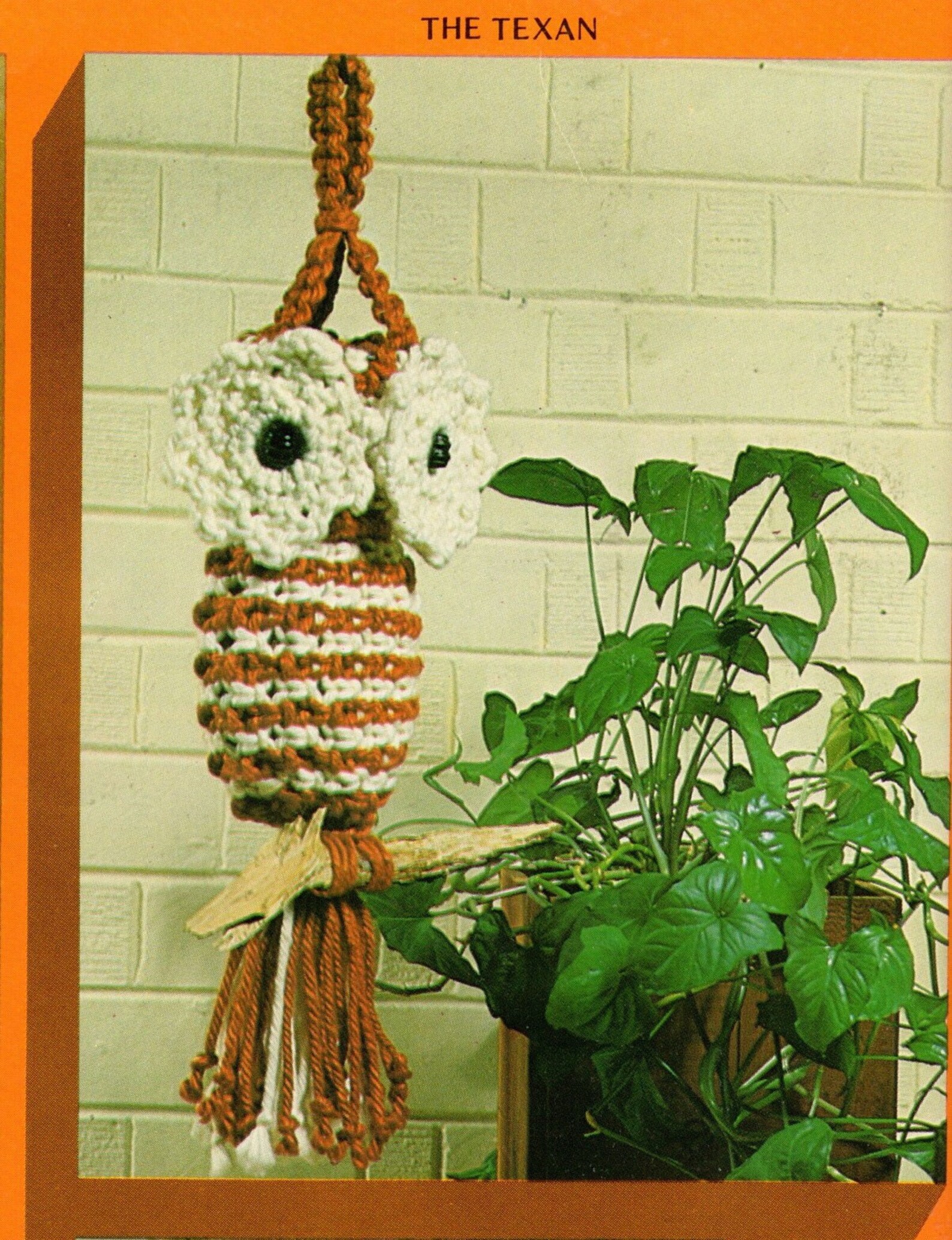 Vintage 1978 How to Make A Macrame Owl Patterns Book PDF - Etsy