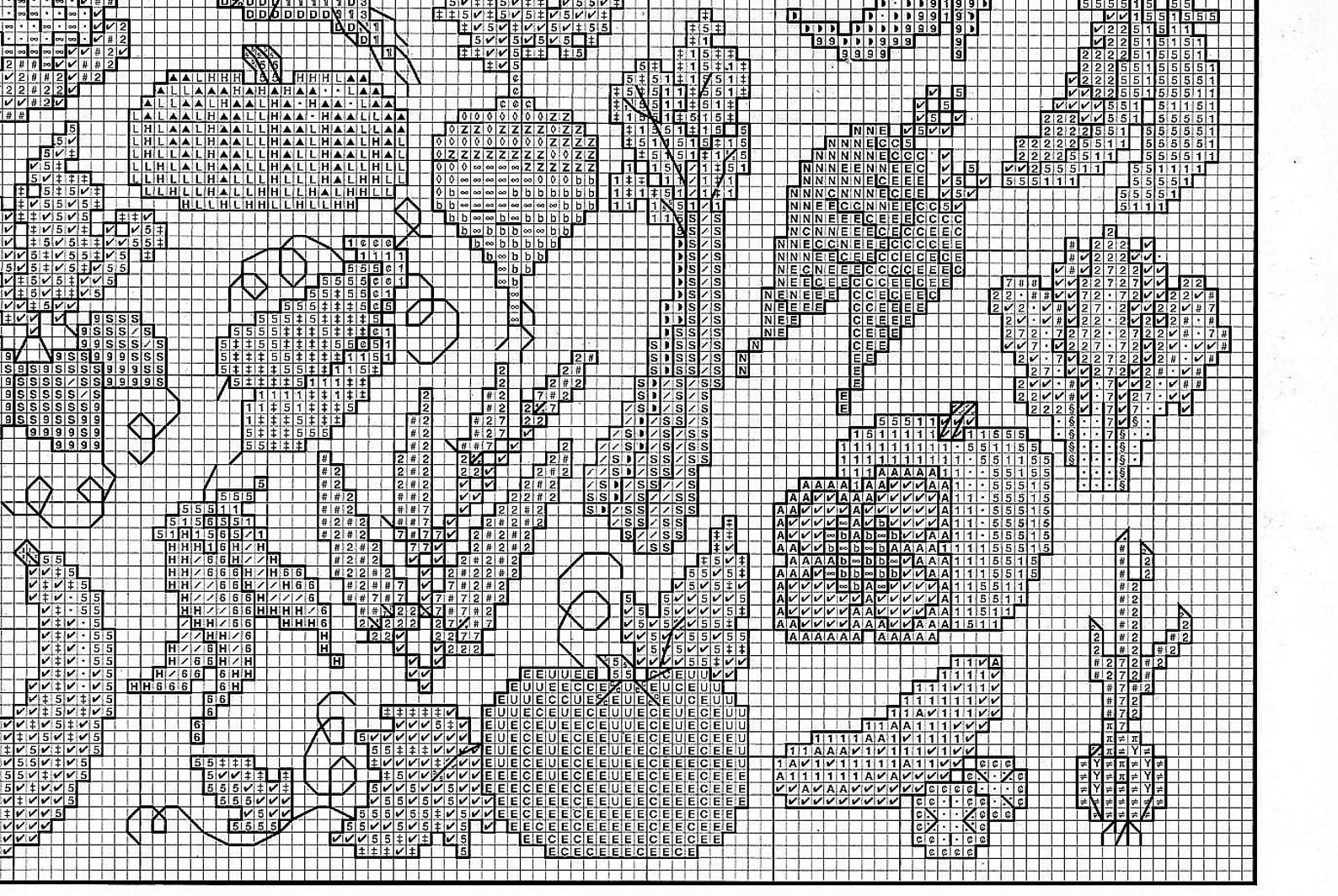 Vintage Cross Stitch Patterns Mini Vegetable Veggie Motifs PDF Instant ...
