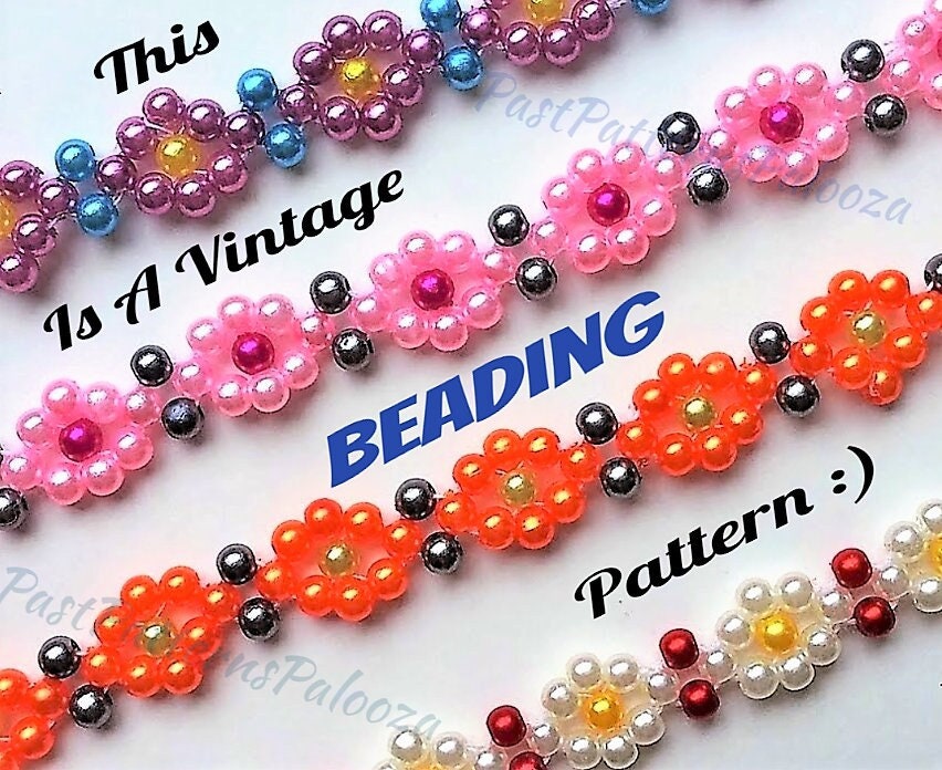 Vintage Beading Pattern 3 Little Women Safety Pin Beaded - Etsy Canada