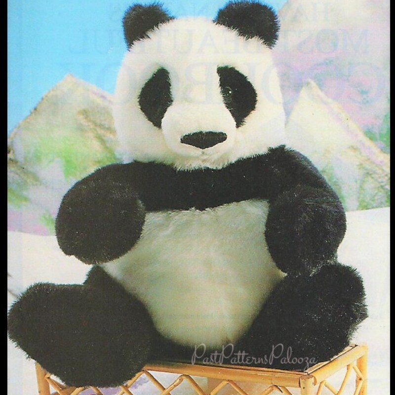 Panda Sewing Pattern - Etsy