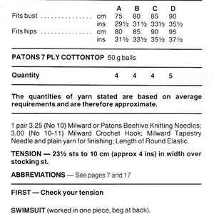 Vintage Knitting Pattern Womens Open Back Lacy Swimsuit One-piece ...