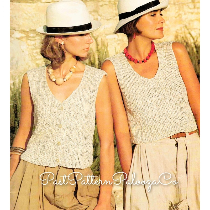 Knit Vest Linen Women - Etsy