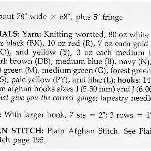 Vintage Crochet Pattern Aztec Mayan Medallions Indian Afghan Blanket ...