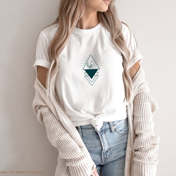 Triangle T Shirt - Etsy