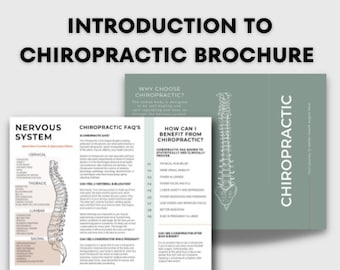 Pediatric Brochure Template Editable - Etsy