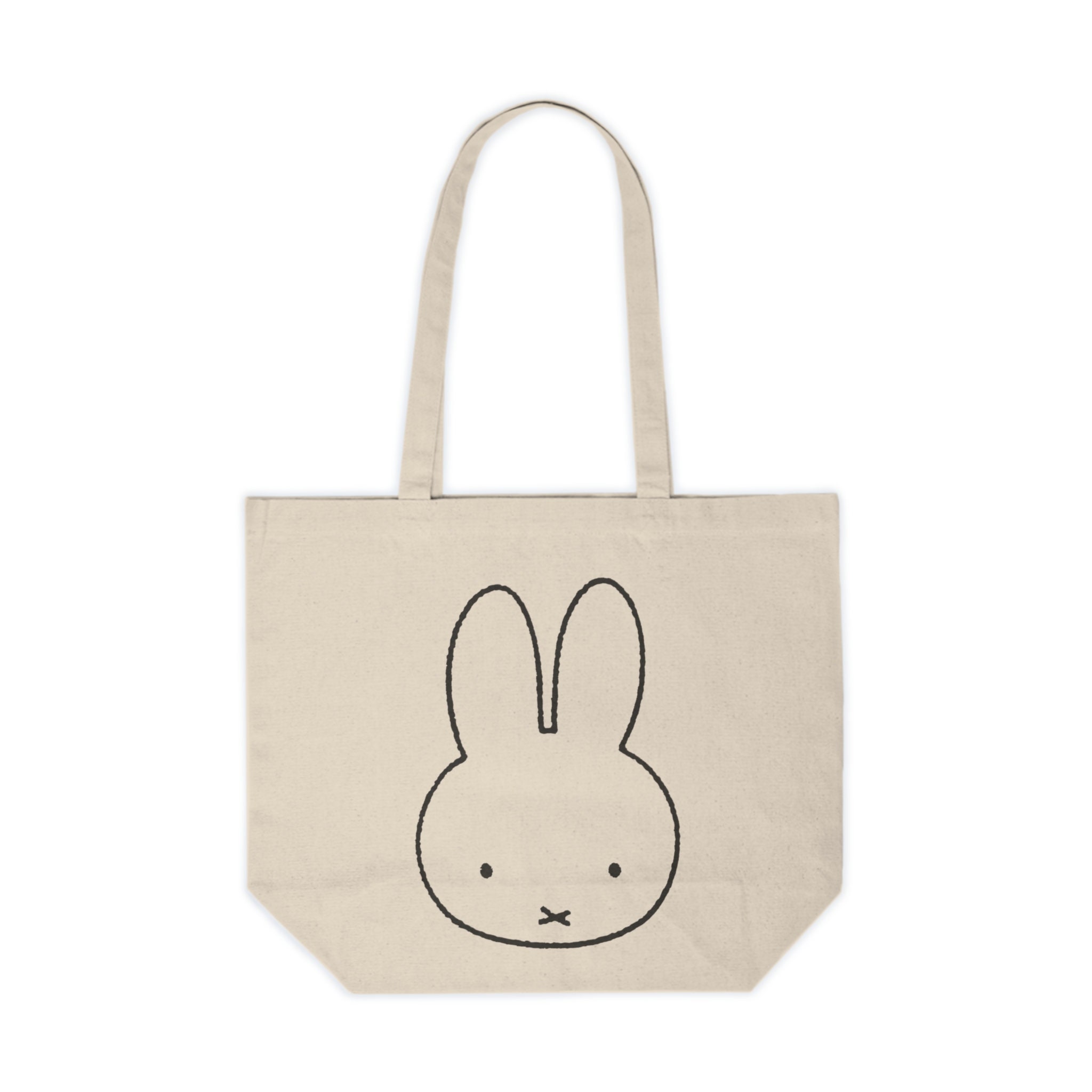 Canvas Shopping Tote Miffy Inspired Miffy Inspired Bag - Etsy