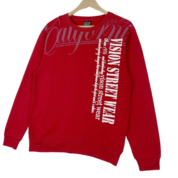 Vintage Vision Street Wear California Sweatshirt Crew… - Gem