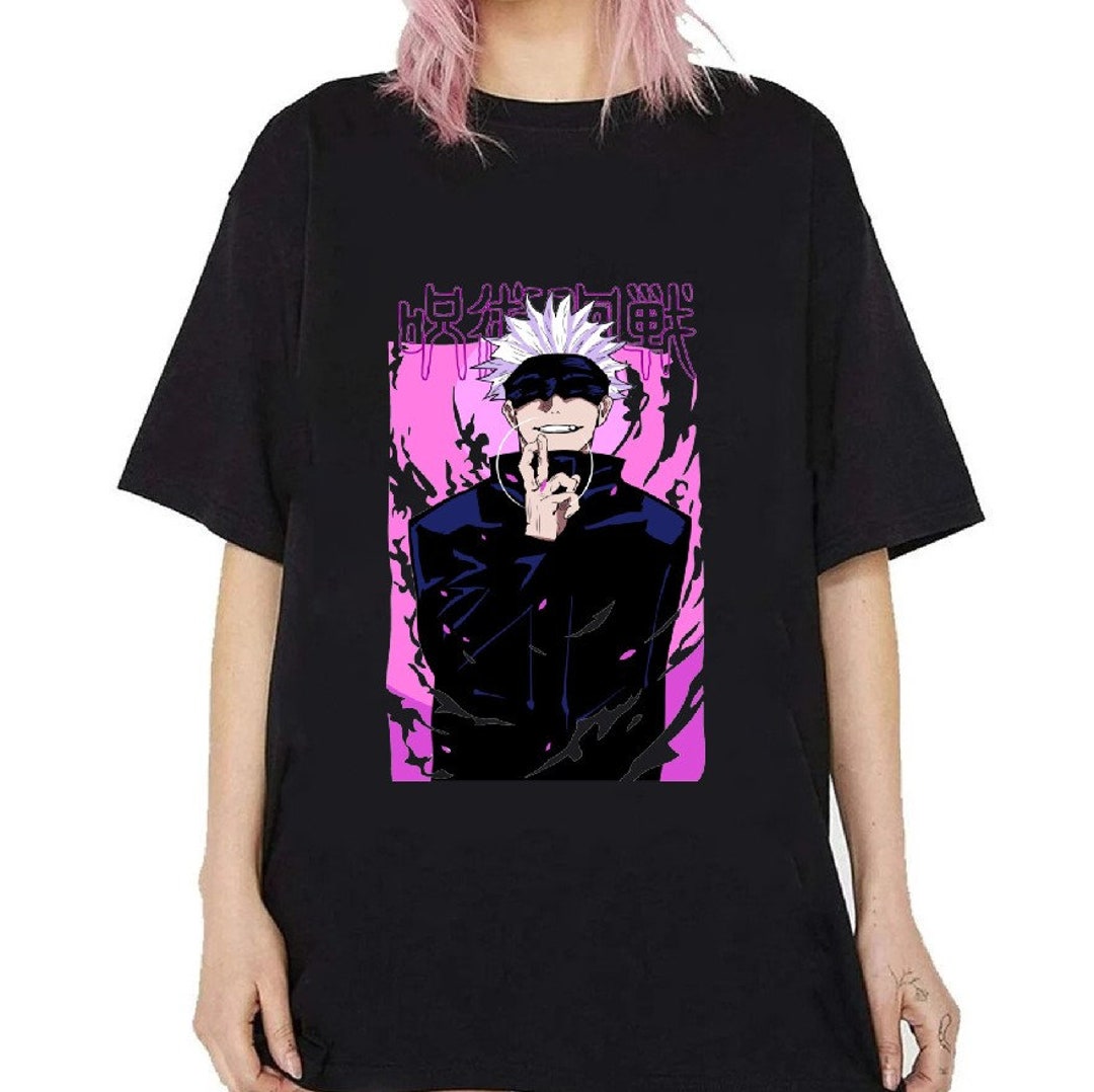 Gojo Satoru JJK Anime Sweater Vintage Anime Gift Anime Lover - Etsy