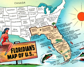 1960s Florida - Etsy