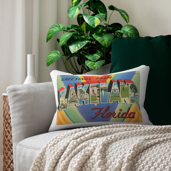 Postcard Pillow - Etsy