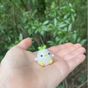 Kawaii Polymer Clay Cute Duck | Baby Duck Charm | Keychain Charm ...
