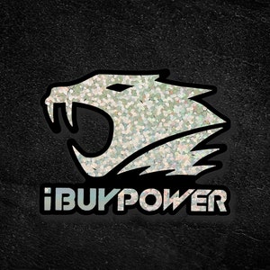 Ibuypower CSGO Sticker (x3+) | Multi-layer Vinyl Sticker | Handmade - Etsy