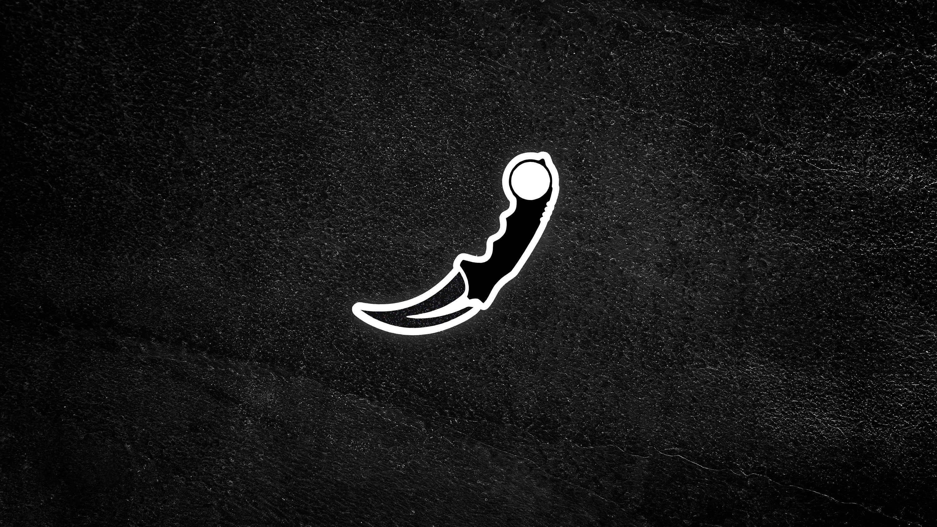 Karambit CSGO Sticker x3 Multi-layer Vinyl Sticker - Etsy