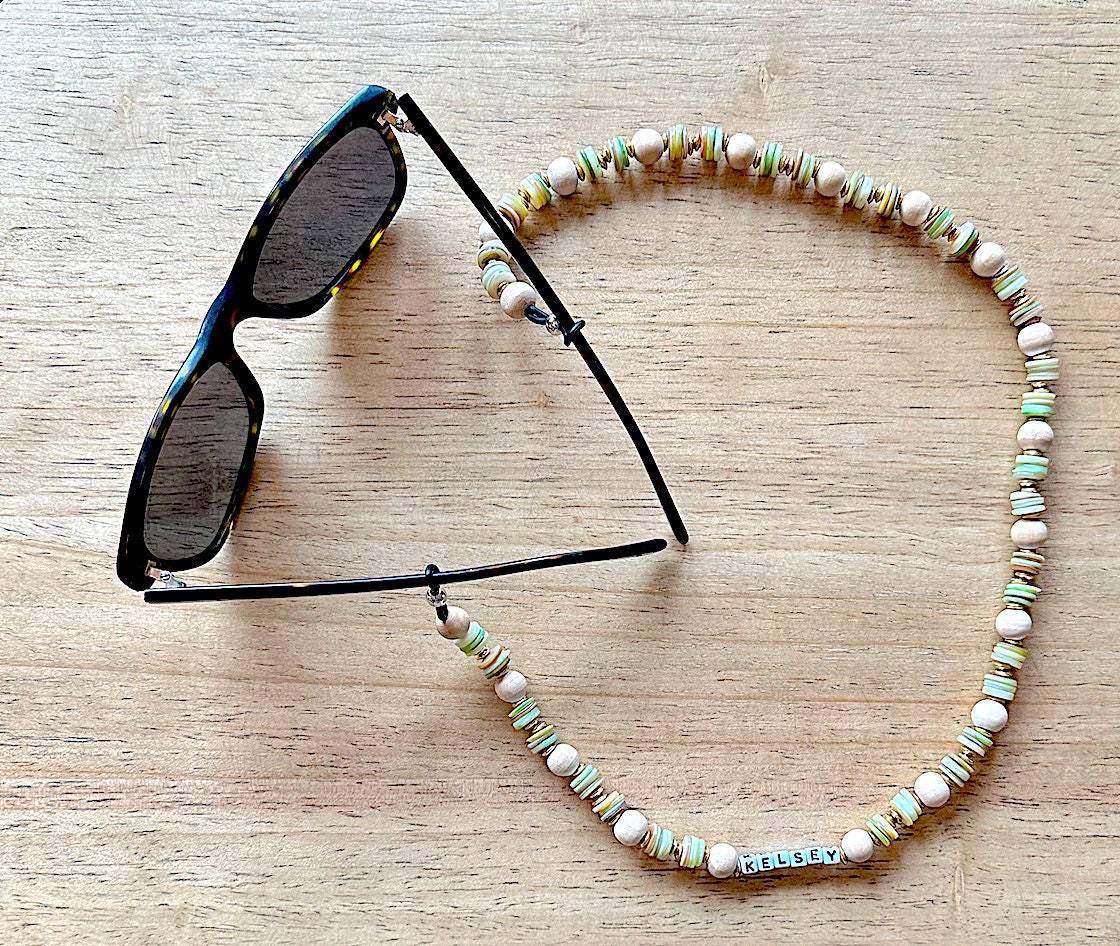 The Kelsey - Custom Lettered Croakie - Etsy