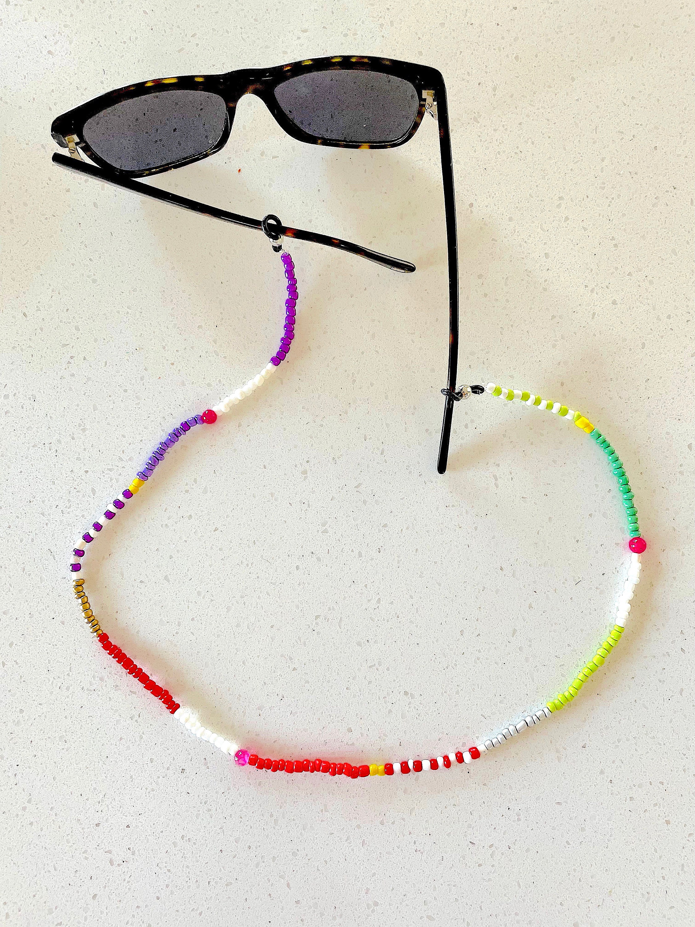 The Tarah Stunning Multi-colored Beaded Croakie - Etsy