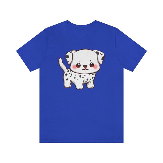 Dalmatian Puppy Chibi Kawaii Standing Unisex Jersey Tee - Etsy