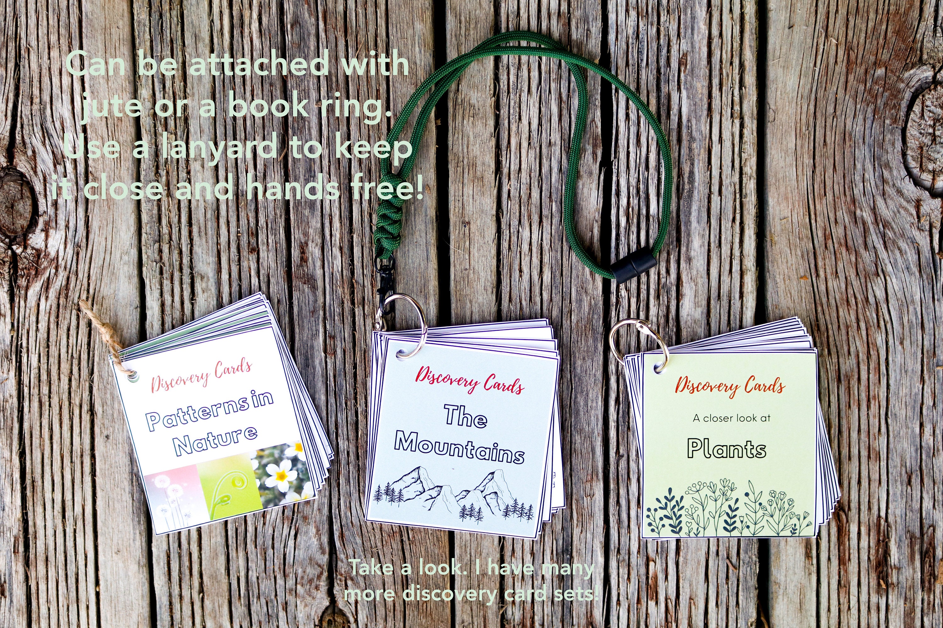 Plants Discovery Cards/ A Scavenger Hunt Activity for Kids to Encourage ...