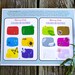 Colors in Nature- Discovery Cards/ Scavenger Hunt, Nature Walk, Kids ...
