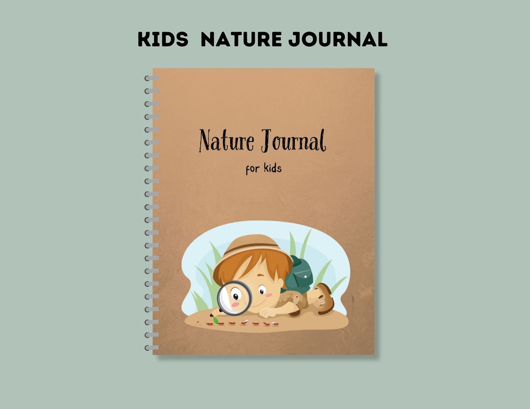 Kids Nature Journal/ 16 Printable Pages for Journaling Outdoor ...