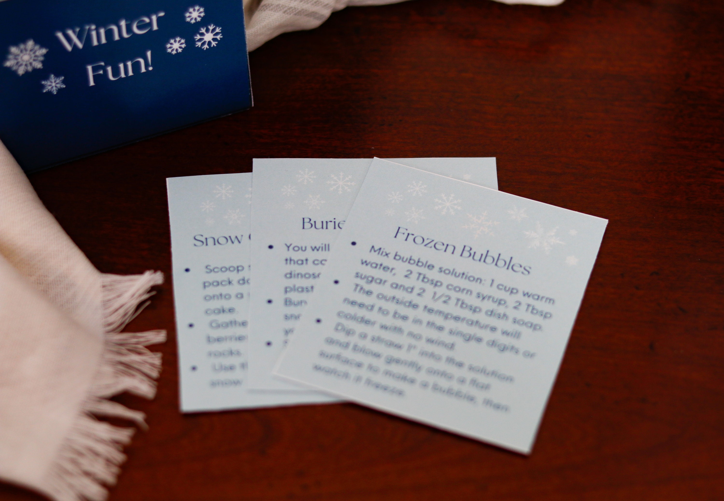 30 Outdoor Winter Activities for Kids/ Snow and Ice Fun, Winter Games ...