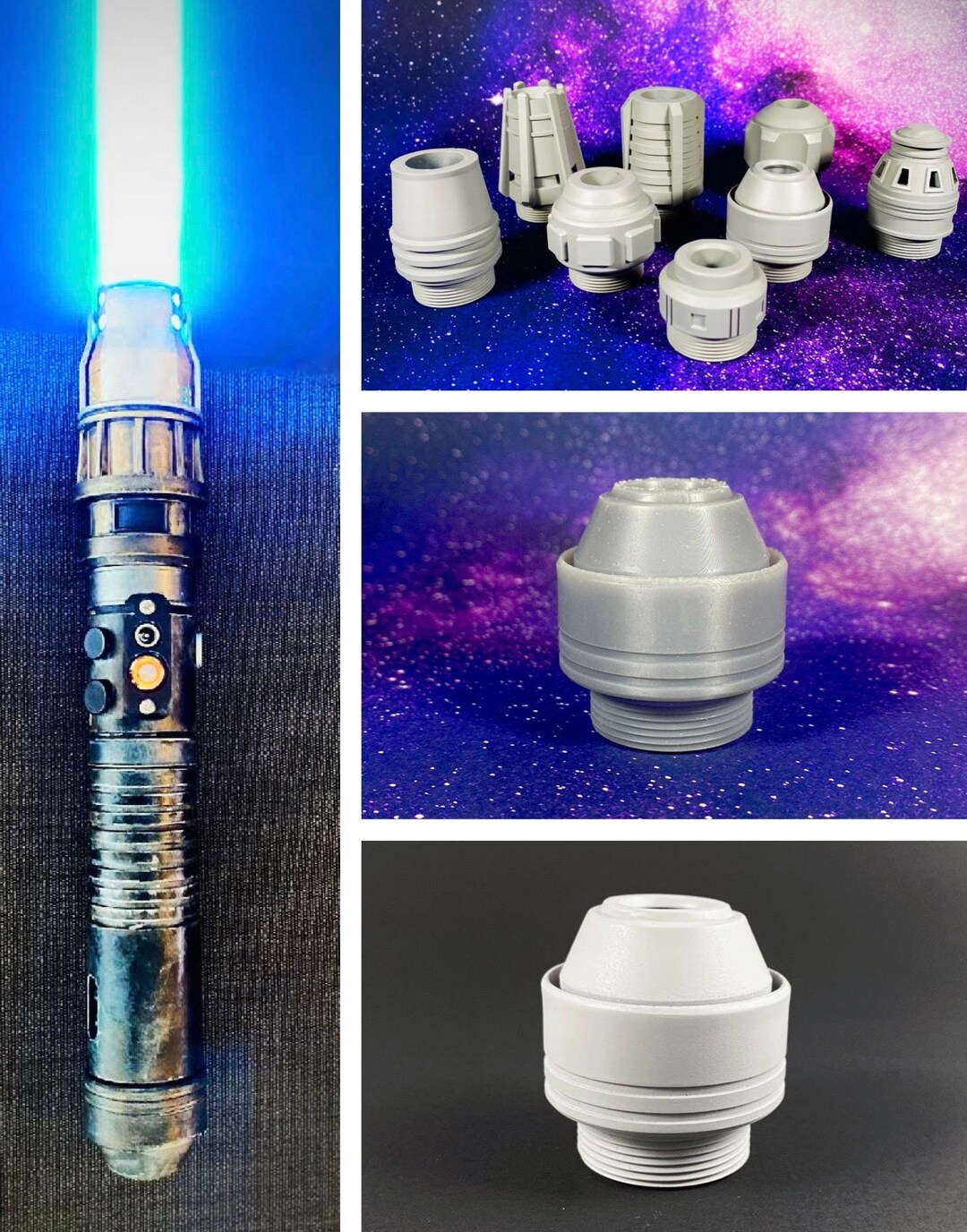 Wave 1 Pommels Custom Saber System - Etsy