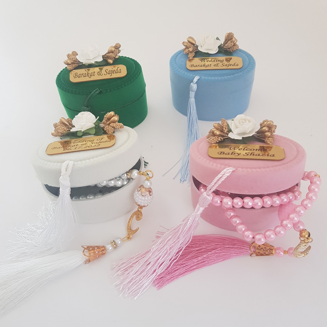 Prayer Beads Tasbeeh Masbaha Favors | Wedding Favors | Islamic Baby ...