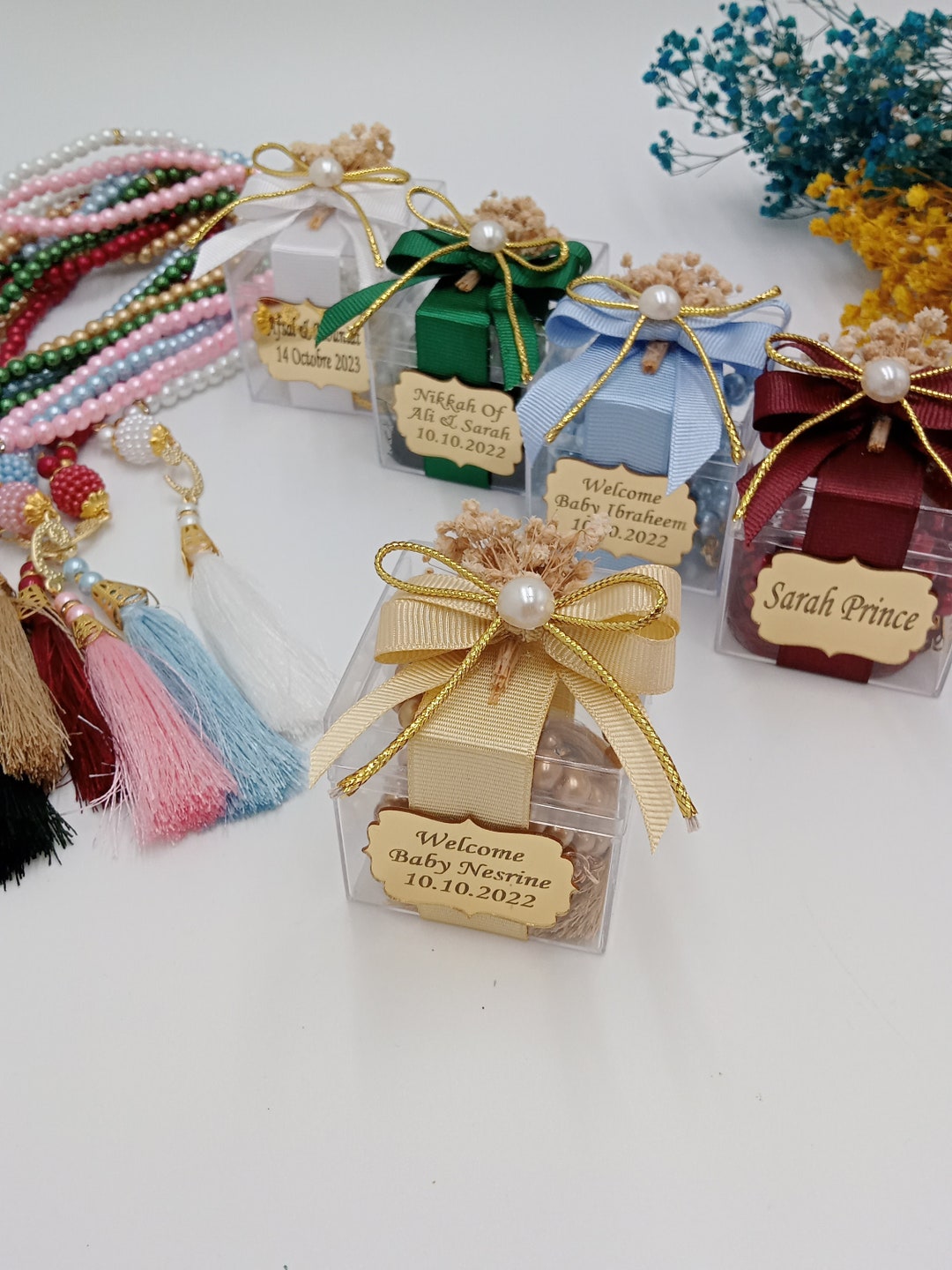 Prayer Beads Tasbeeh Masbaha Favors Wedding Favors Islamic Baby Shower ...