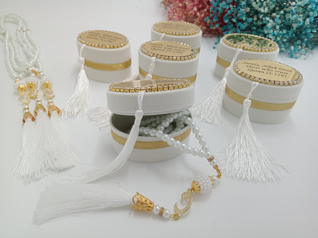 Prayer Beads Tasbeeh Masbaha Favors | Wedding Favors | Islamic Baby ...